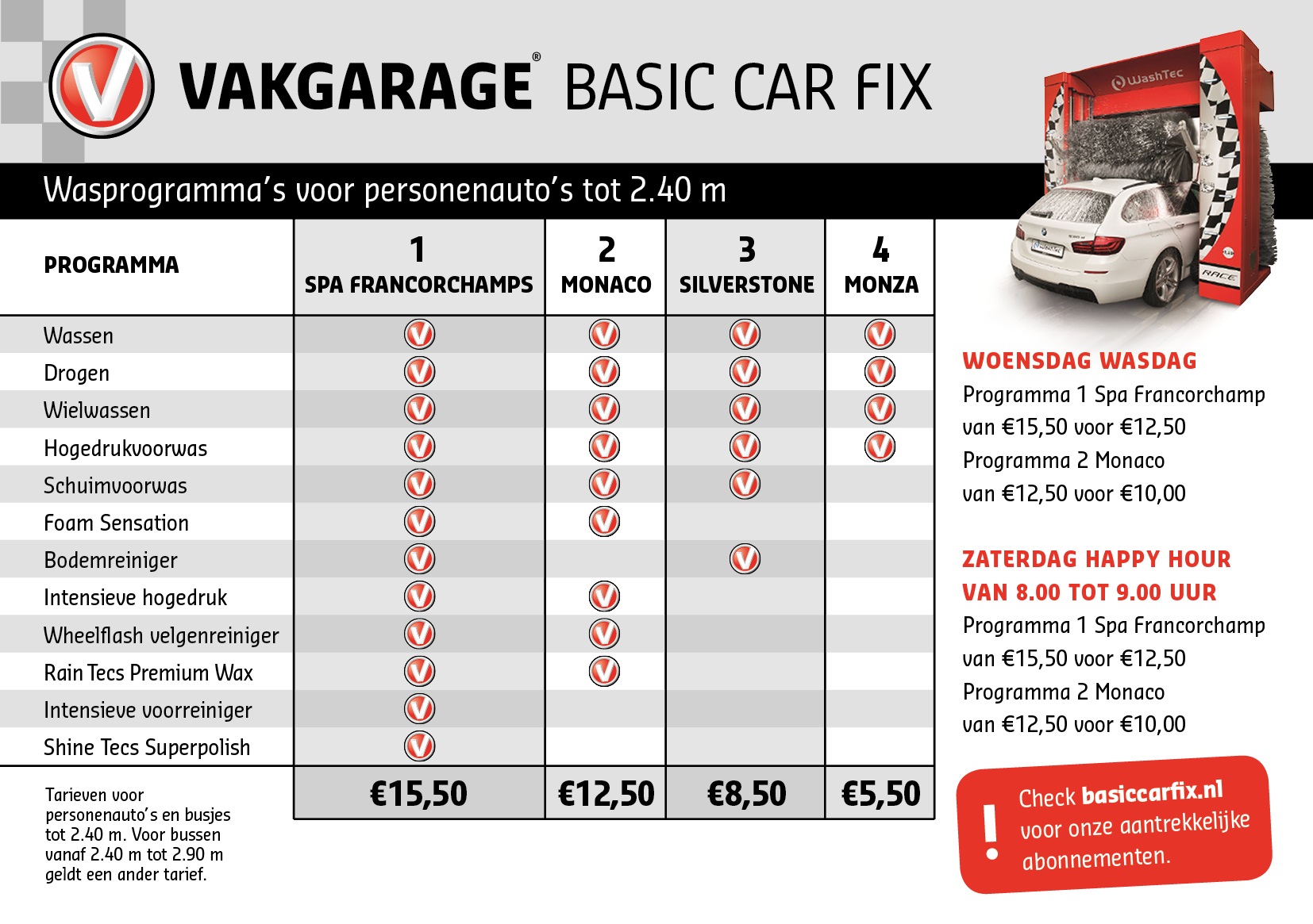 Wasstraat Basic Car Wash Heinenoord | Uw auto weer stralend!